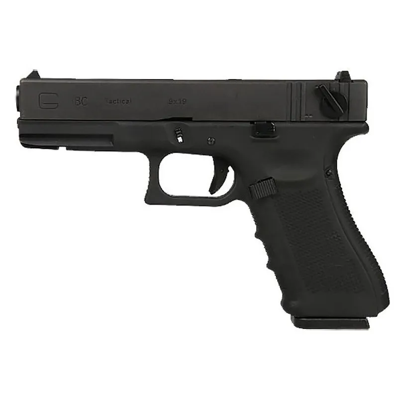 WE GAS PISTOL G18 GEN4 BLACK METAL SLIDE BLOWBACK W059B