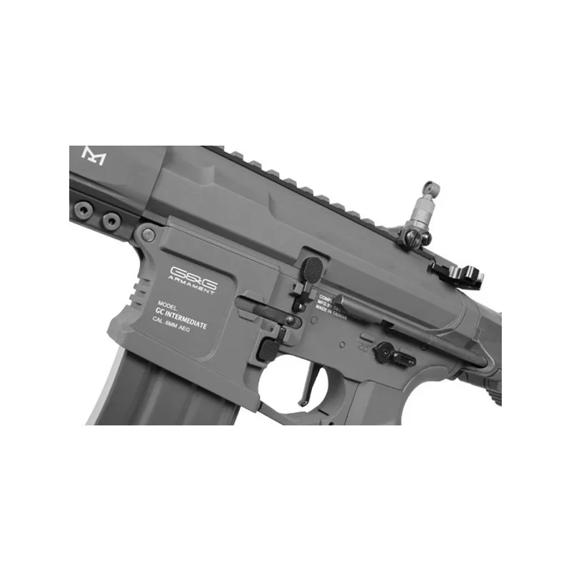 AIRSOFT ELECTRIC RIFLE ARP 556 BATTLESHIP GRAY GG-ARP556G G&G ARMAMENT ...