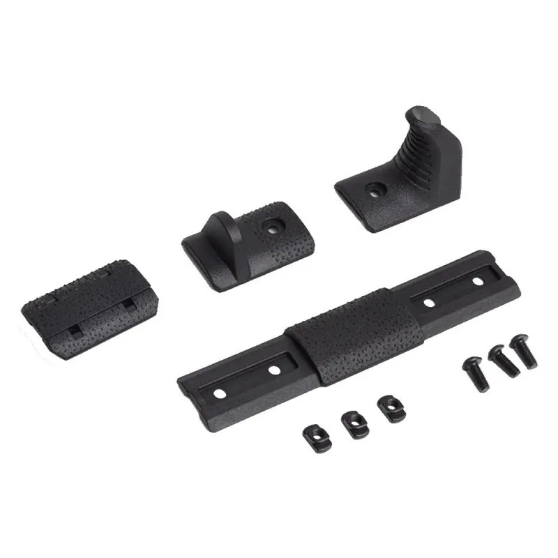 KIT FERMA MANO HAND STOP PER RAIL M-LOK E KEYMOD BLACK MP2057-B