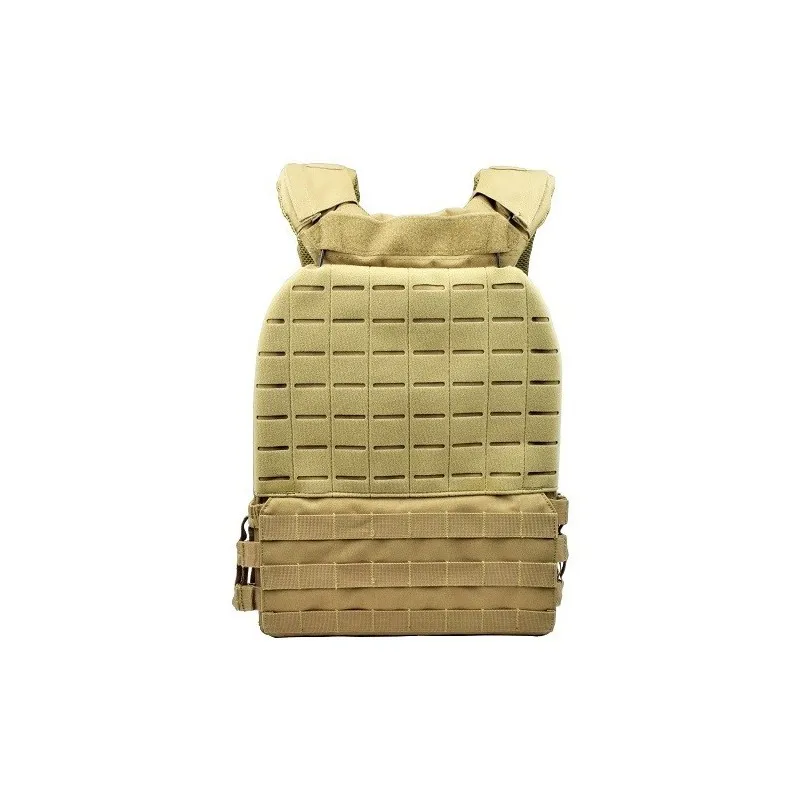 EXAGON TACTICAL VEST PLATE CARRIER DARK EARTH EX-VT473T