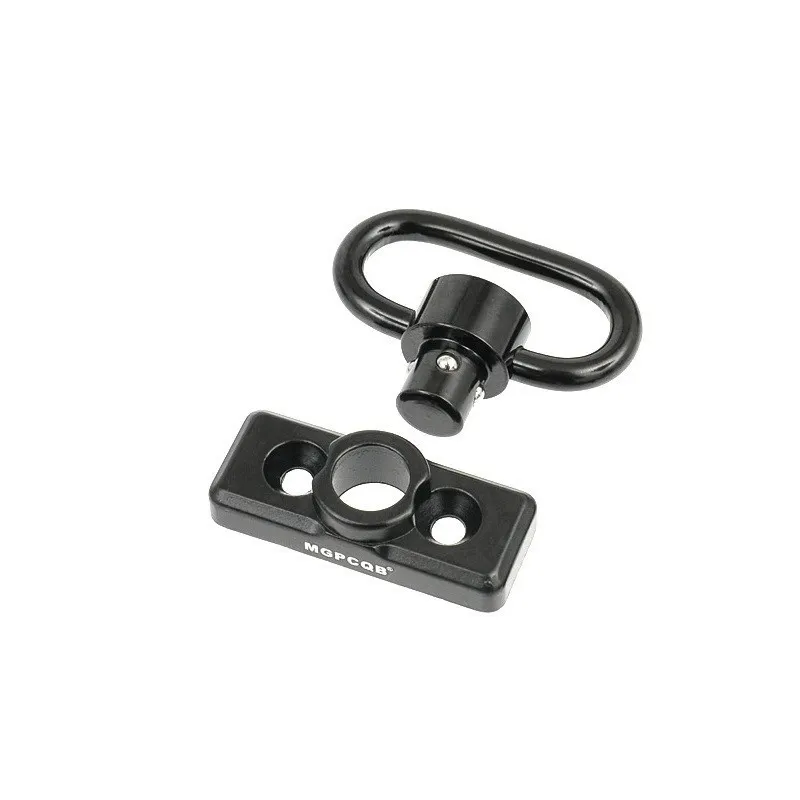 MLOCK/KEYMOD RIFLE SLING SWIVEL STELL ADAPTER QD MGPCQB 001