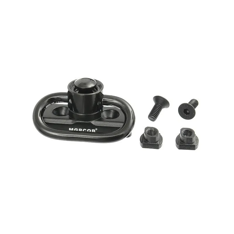 MLOCK/KEYMOD RIFLE SLING SWIVEL STELL ADAPTER QD MGPCQB 001