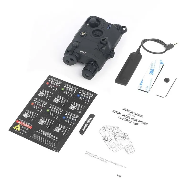 WADSN AIMING DEVICE RED/IR LASER WITH IR LED DARK EARTH WD6069-T