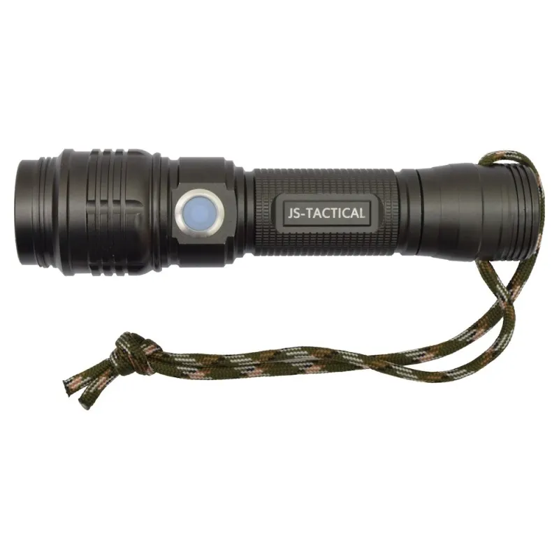 JS-TACTICAL LED FLASHLIGHT 300 LUMENS BLACK LB-M1