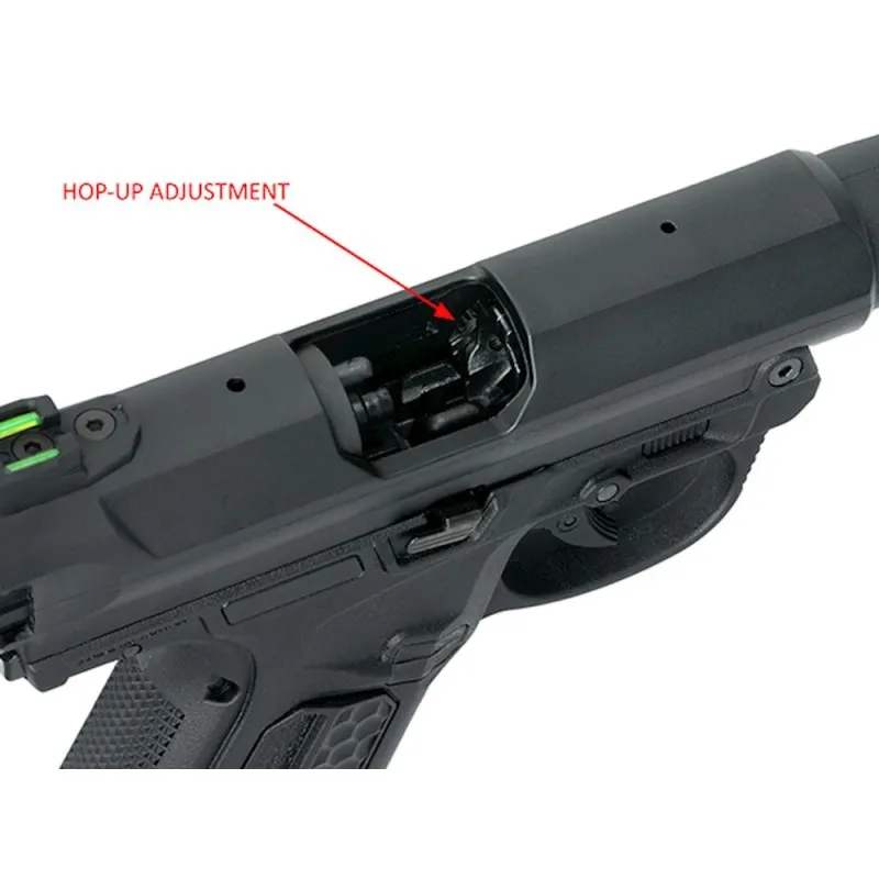 GBB BLACK SHINOBI AAP01C SEMI-FULL AUTO ACTION ARMY 42481 12010806000