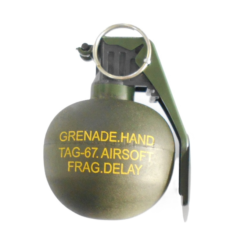 TAG-67 HAND GRENADE AIRSOFT PYROTECHNICS TACTICAL GAME INNOVATION TAGINN