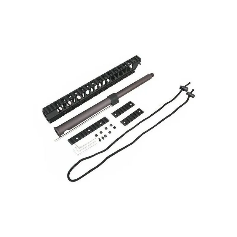 BIG DRAGON RAIL KIT 13 5 FOR GAS GUN M4 (BD-9265AGB)