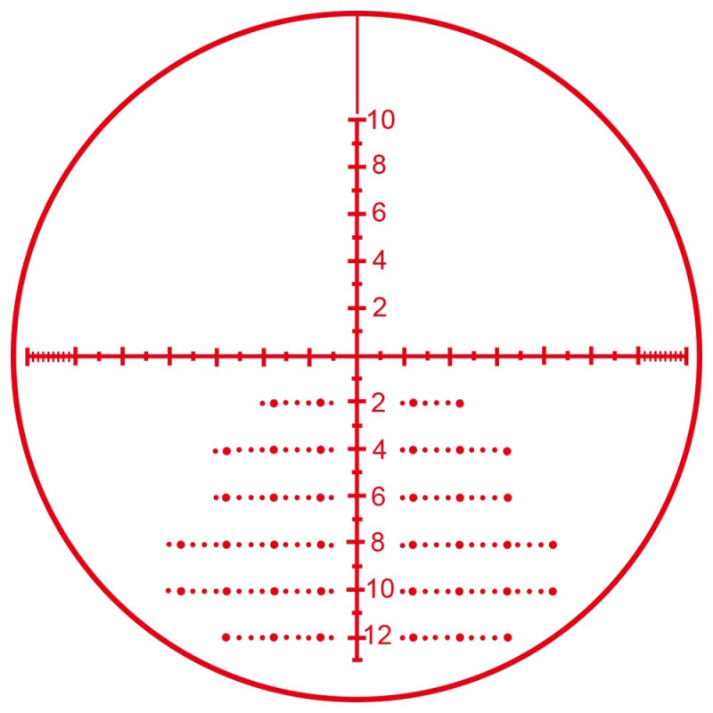 AIM-O Compact Scope 3x25mm Black Airsoft with Illuminated Reticle
