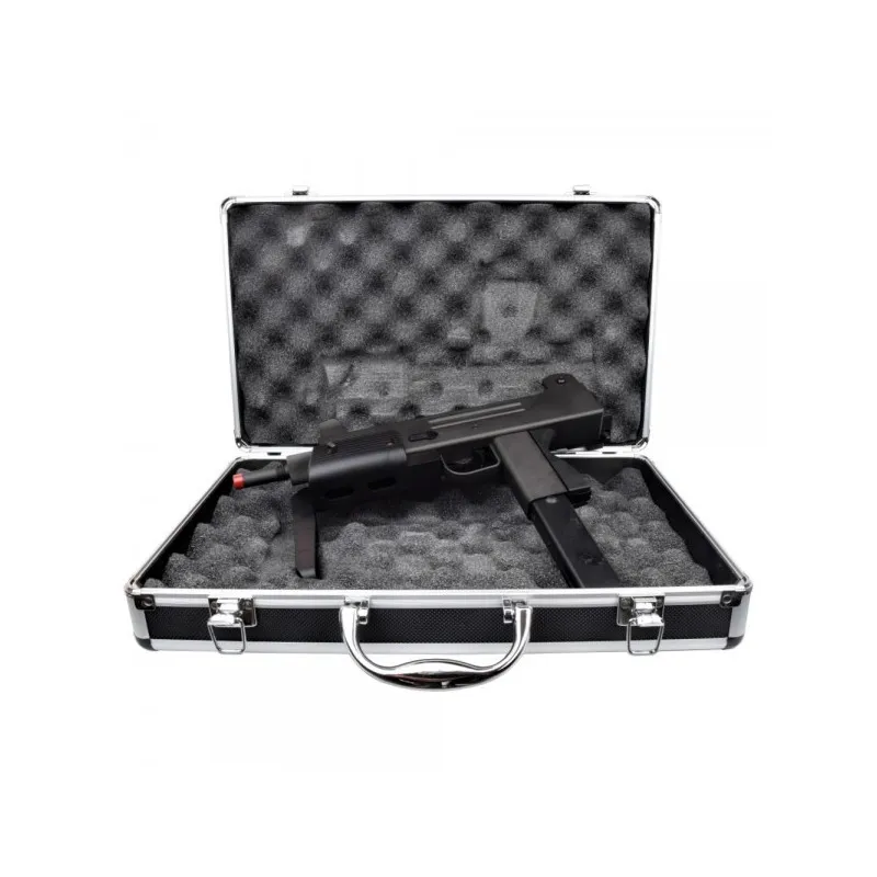 HFC MITRAGLIETTA UZI FUCILE SOFTAIR A GAS T77 FULL METAL SEMI FULL AUTO ...