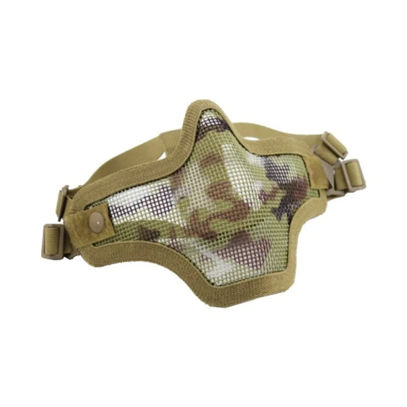 STEEL MESH TACTICAL MASK ITALIAN CAMO KR001TC